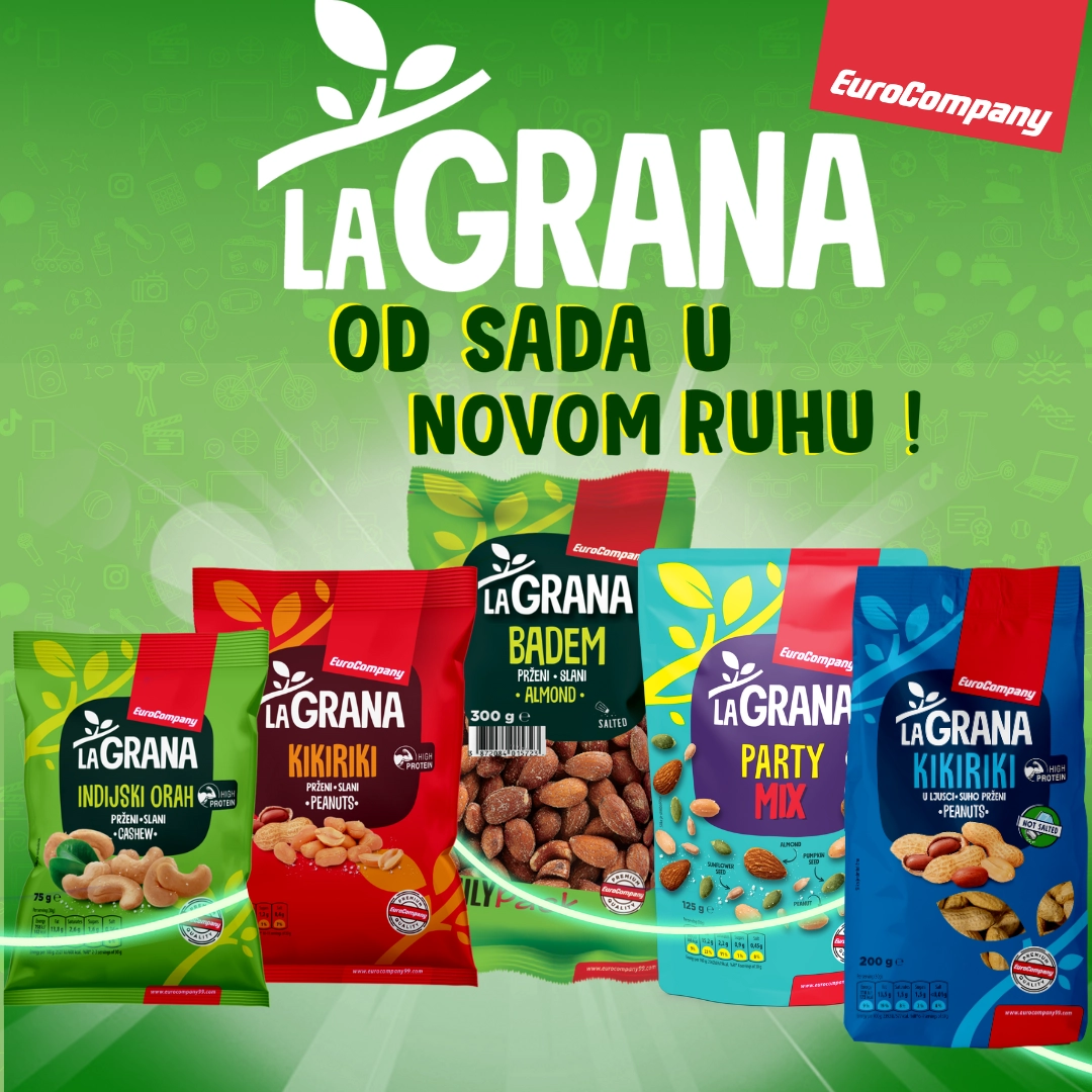 La Grana - Vaš omiljeni snack u novom ruhu! - EuroCompany99